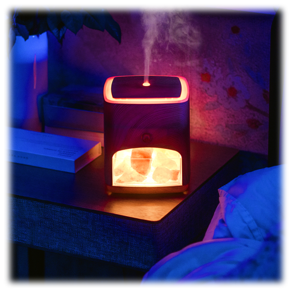 MorningSave: Pure Daily Care 2-In-1 Himalayan Pink Salt Diffuser with ...