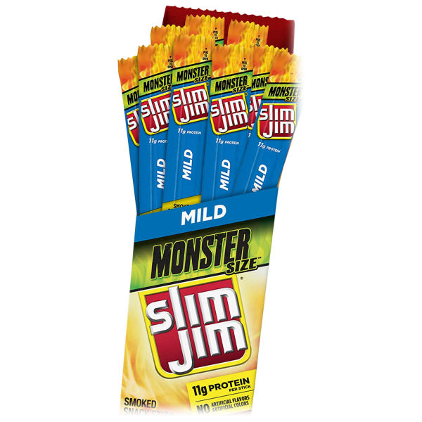 SideDeal: 36-Pack: Slim Jim Monster Mild Snack Sticks (1.94oz)