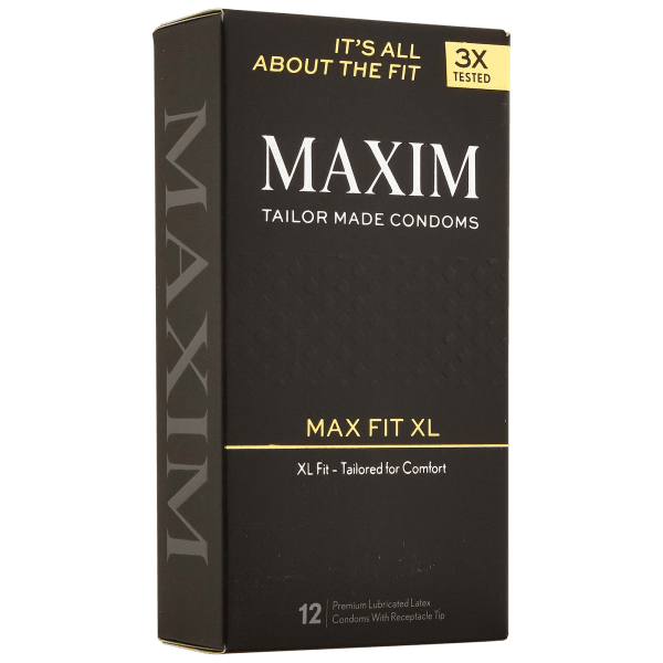 SideDeal: 72-Pack: Maxim Tailor Made Condoms + 8 Packets of Lubricant