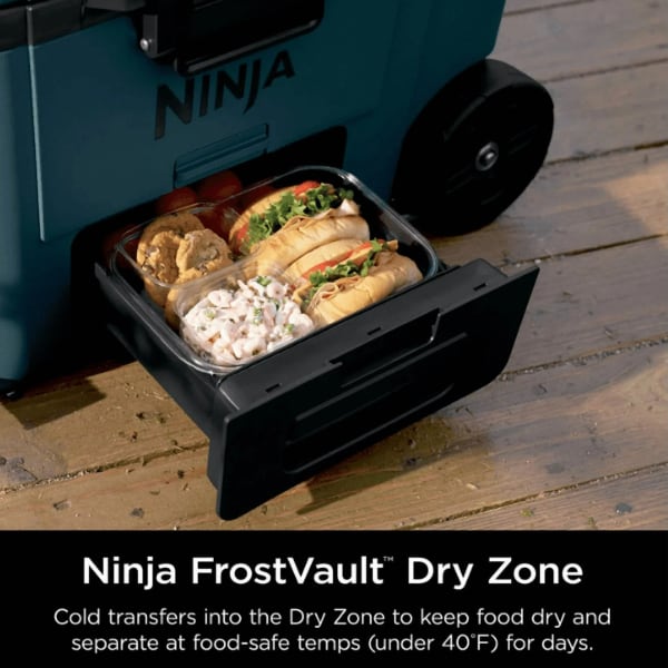 MorningSave: Ninja FrostVault 45qt Wheeled Cooler with Freezer Pack ...