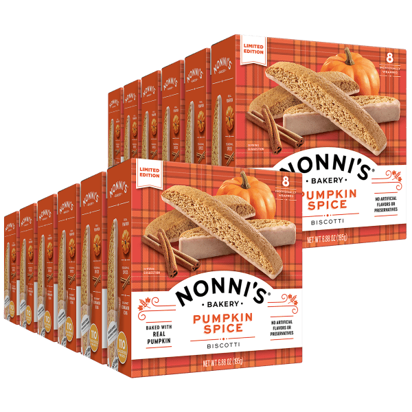 Meh: 96-Pack: Nonni's Individually Wrapped Biscotti (12 boxes)