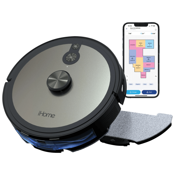SideDeal: iHome AutoVac Nova S2 Robot Vacuum and Mop with LIDAR Mapping