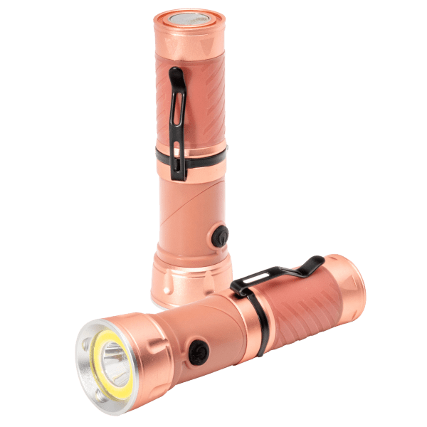 Meh: 2-Pack: BrightEase Rotatable Aluminum Flashlights