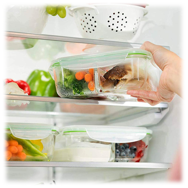 MorningSave: Eat Well, Live Well 5-Piece Bento 3-Compartment Meal Prep ...