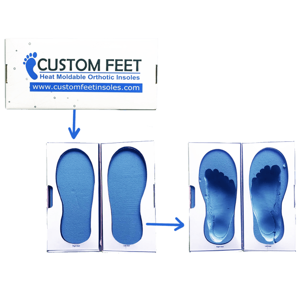 MorningSave: Custom Feet Heat Moldable Orthotic Insoles