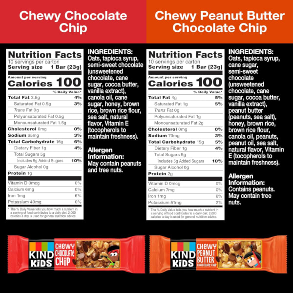Meh: 99-Pack: KIND Chewy Chocolate Chip Bars
