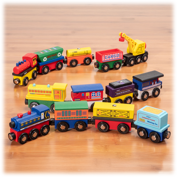 SideDeal: DynaMax 34 Piece Toy Train Railroad Accessories Set