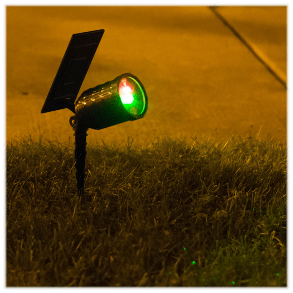 MorningSave: Solar-Powered Laser Landscape Projector by Ivomax