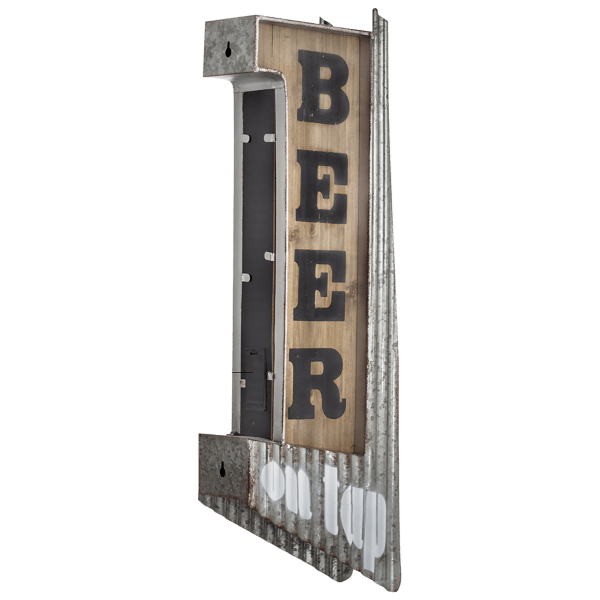 SideDeal: Beer on Tap Vintage LED Marquee Sign Wall Decor