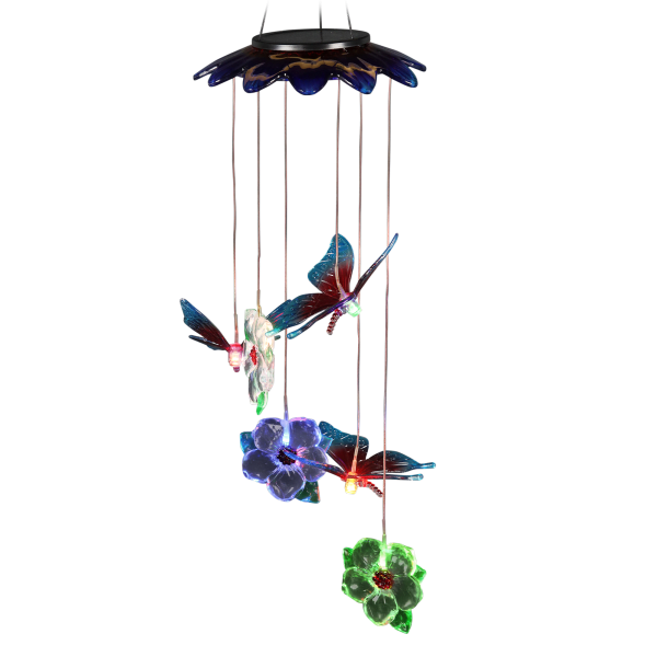MorningSave: Exhart Solar Color Changing LED Butterflies & Flowers ...