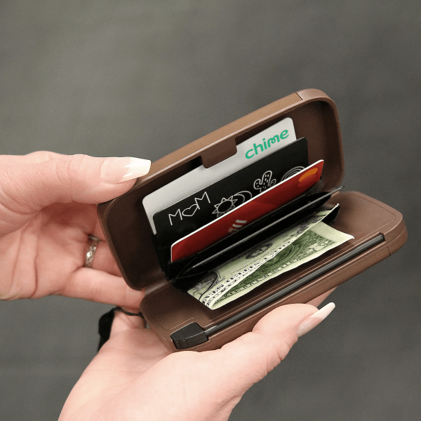 MorningSave: Limitless 4,000mAh Power Bank Wallet with RFID & Built-in ...