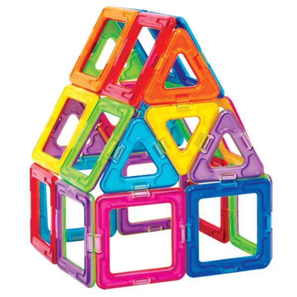 Meh: 62-Piece Magformers Rainbow Set