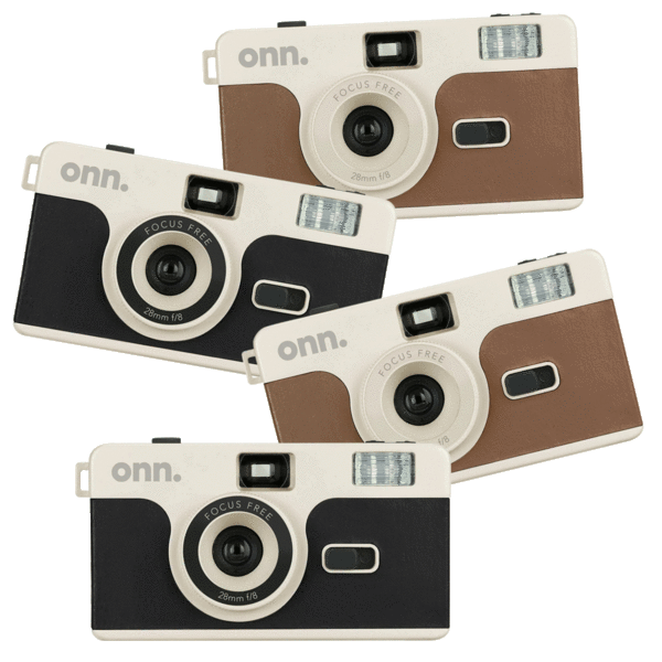 SideDeal: 4-Pack: Onn Reusable 35mm Cameras with Preloaded Film