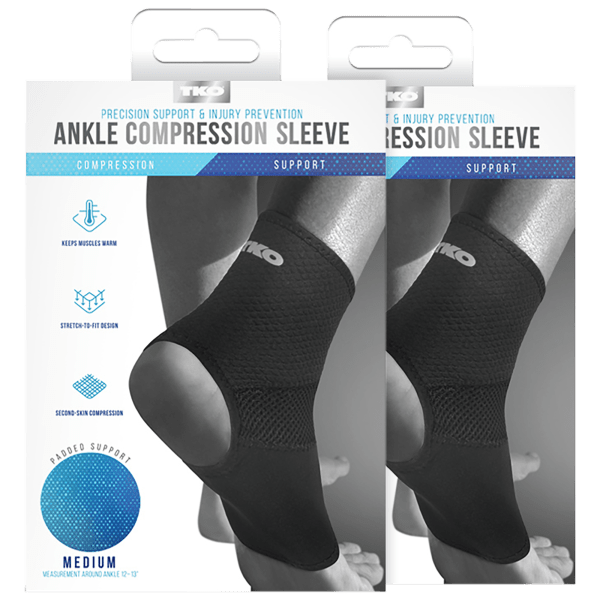 SideDeal: 2-Pack of TKO Compression Neoprene Ankle Sleeve