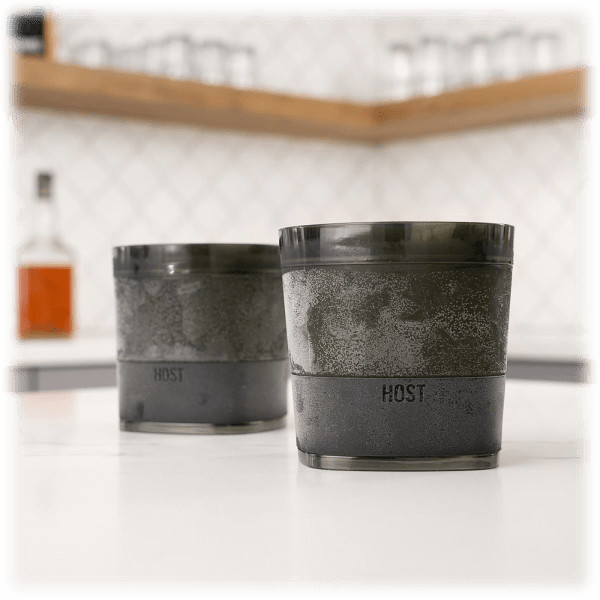 Meh: 4-Pack: HOST Freeze Double-Walled Cooling Whiskey Cups