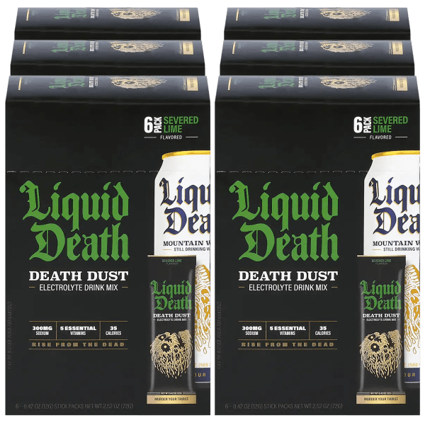 Meh: 36-Pack: Liquid Death Electrolyte Death Dust Hydration Powder