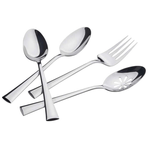 MorningSave: Chef's Studio 44-Piece 18/10 Flatware Set