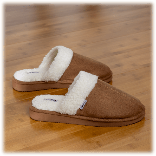 MorningSave: Born Men's Faux Suede and Sherpa Scuff Slippers