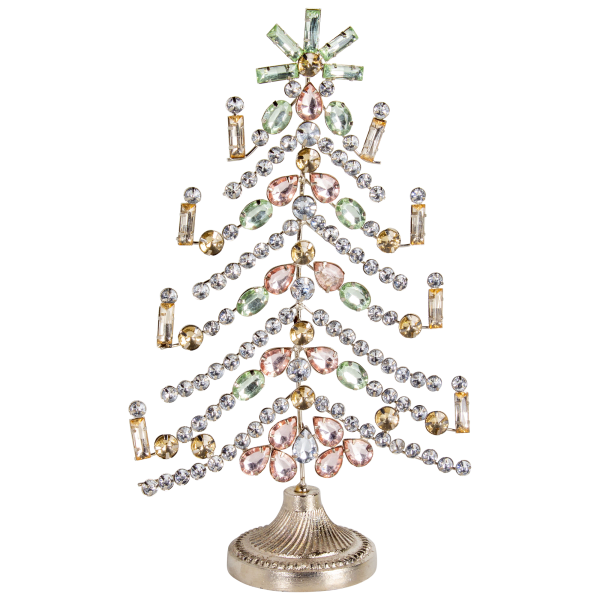MorningSave: Martha Stewart 10" Flat Jeweled Tree On Pedestal