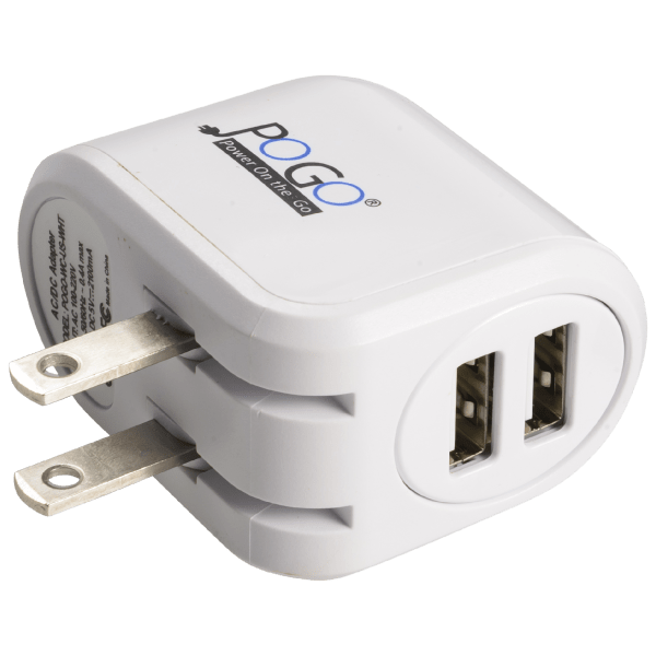 MorningSave: 2-Pack: Pogo Dual Port USB Charger For All Devices