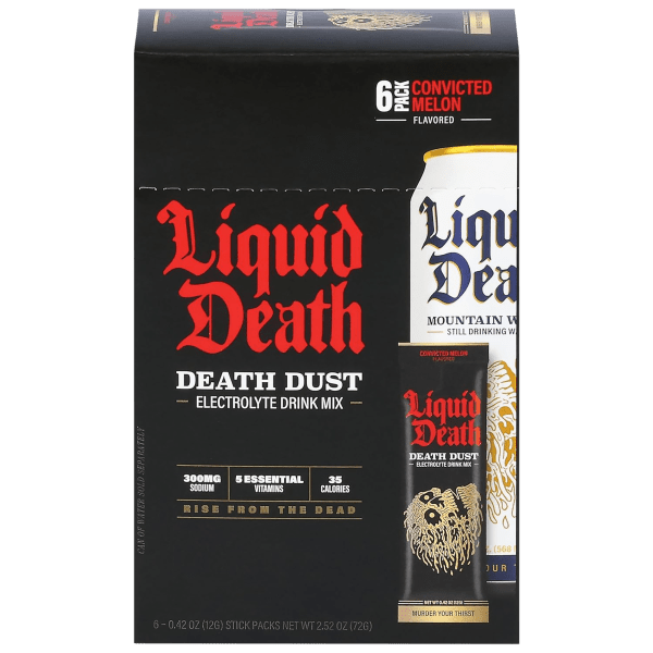SideDeal: 36-Pack: Liquid Death Electrolyte Death Dust Hydration Powder