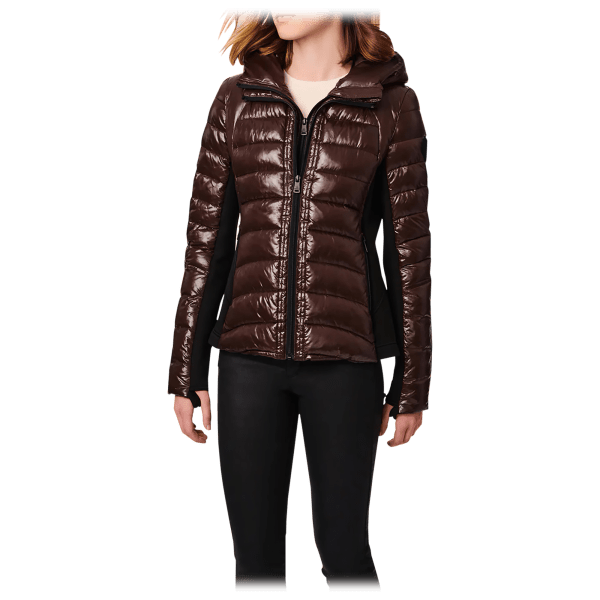 MorningSave: Bernardo Nylon & Neoprene Packable Puffer Jacket with ...