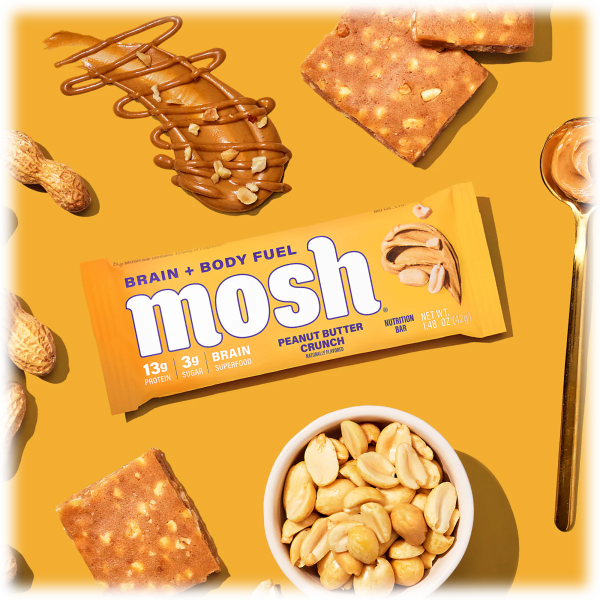 Meh: 12-Pack: Mosh Keto Brain+Body Protein Bars