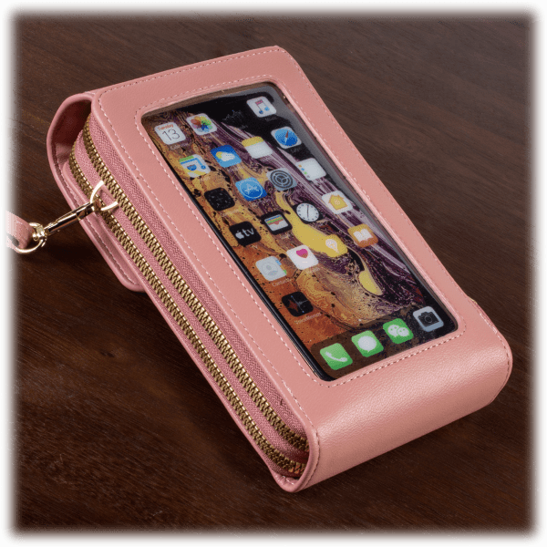 MorningSave: Heidi & Oak Crossbody Phone Purse with Touchscreen Window