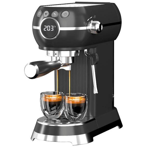 Meh: HBN 20Bar Compact Espresso Machine with Milk Frother