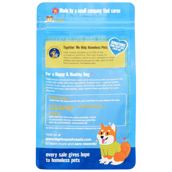 SideDeal: 6-Pack: High Hopes Peanut Butter Maxx Cookies for Dogs (6x 11oz)