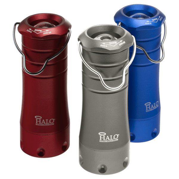 MorningSave: 3-Pack: Halo Mini 2-in-1 LED Lantern & Flashlight