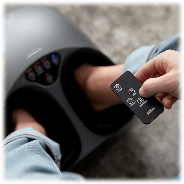 MorningSave: Sunbeam Shiatsu Foot Massager with Heat And Compression
