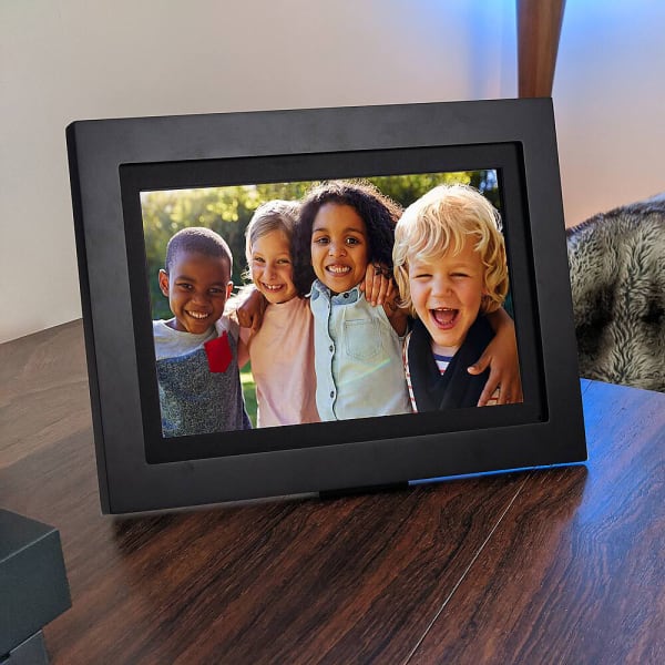 MorningSave: Simply Smart Home 14" Digital WiFi Picture Frame with ...
