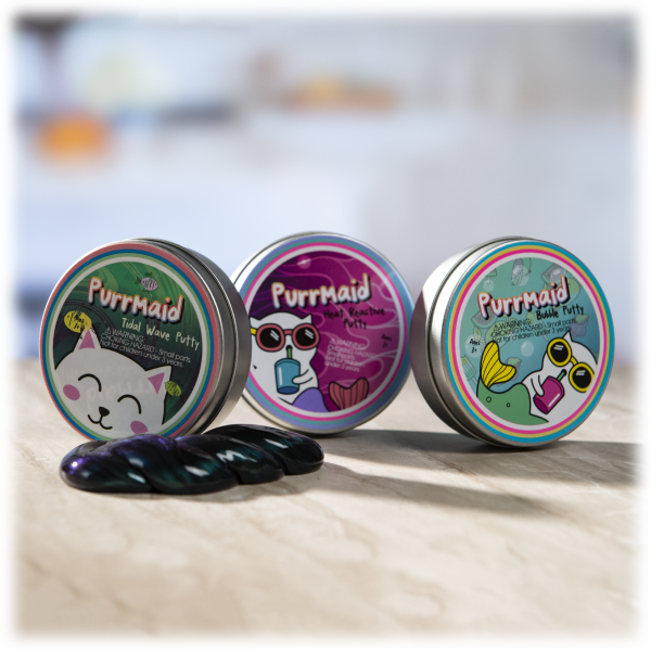 MorningSave: 3-Pack: Purrmaid Kitty Putty
