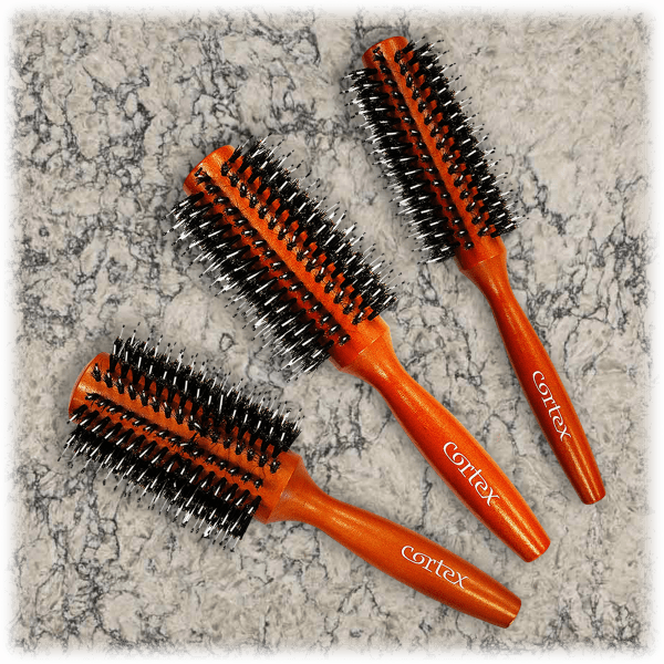MorningSave: 3-Pack: Cortex Beauty Boar Bristle Hair Brush Set