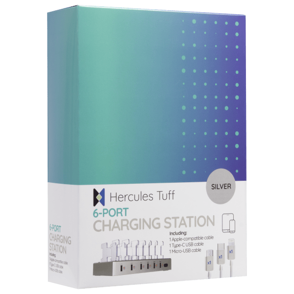 MorningSave: 2-Pack: Hercules Tuff 6-Port Charging Station