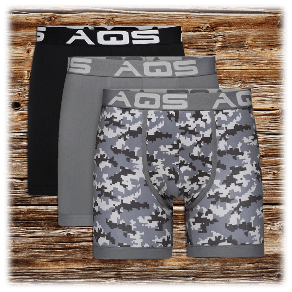 SideDeal: 3-Pack: AQS Camouflage Boxer Brief