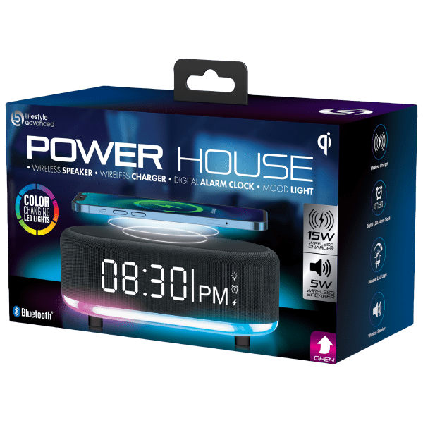 MorningSave: Lifestyle Advanced Powerhouse Wireless Charging Speaker ...