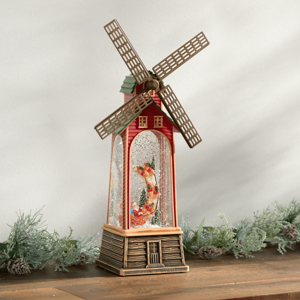 MorningSave: Roman Musical Lighted Swirl Santa and Sleigh Figurine