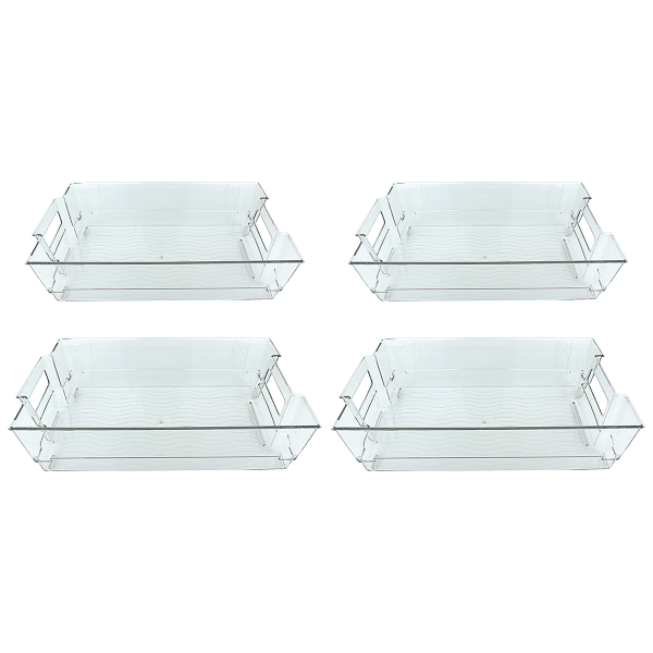 MorningSave: 4-Pack: Kinetic Go Green Fridge/Drawer Bins 14.8in x 8.5in ...