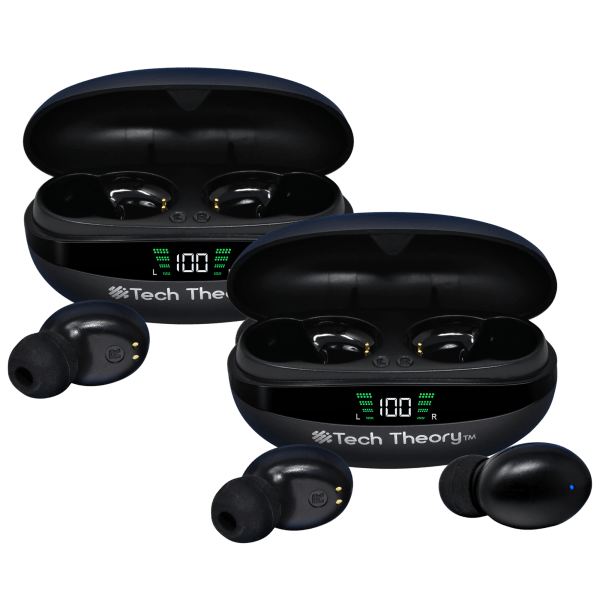 MorningSave: 2-Pack: Tech Theory True-Wireless Earbuds