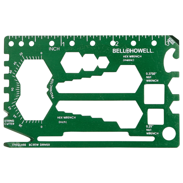 Meh: 4-Pack: Bell + Howell 9-in-1 Tac Pens with Tool Cards & Extra ...