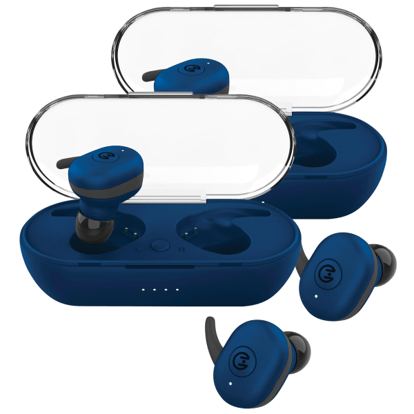 MorningSave: 2-Pack: HyperGear True Wireless Earbuds