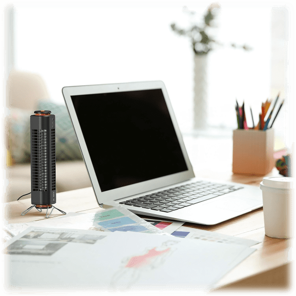 MorningSave: Sharper Image by Vornado AXIS 12 Desktop USB Airbar Tower Fan