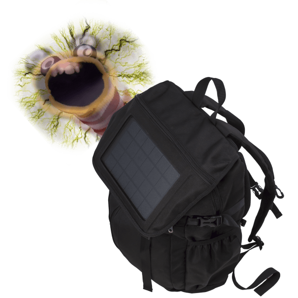 Meh: iLive Solar Backpack with 4000mAh Power Bank