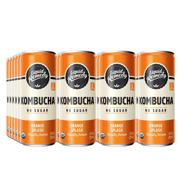 Meh: 24-Pack: Liquid Remedy Organic Zero-Sugar Kombucha