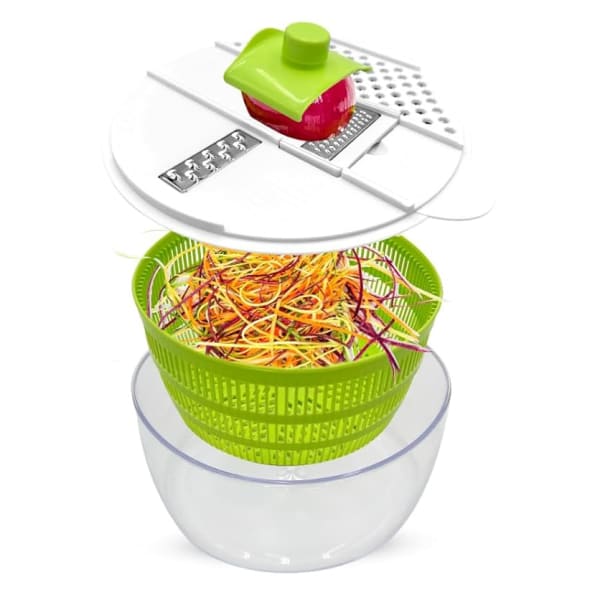 MorningSave: Lumme Multifunctional Salad Spinner and Chopper
