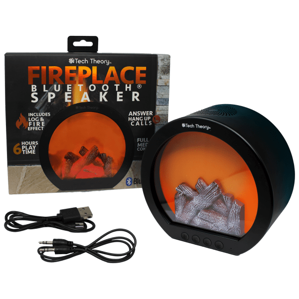 SideDeal: Tech Theory Fireplace Bluetooth Wireless Speaker