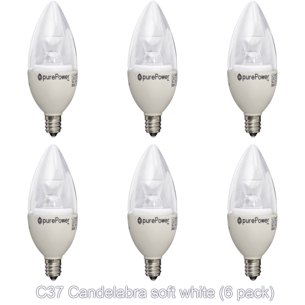 MorningSave: 6-Pack: GreenTech Pure Power Dimmable LED Light Bulbs