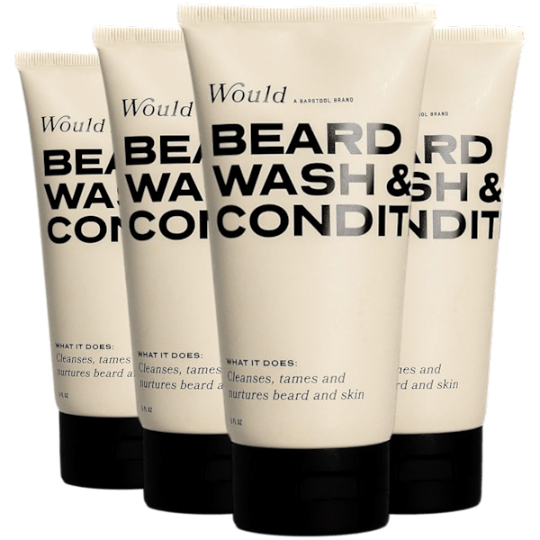 Meh: 4-Pack: Would Face Scrub and/or Beard Wash